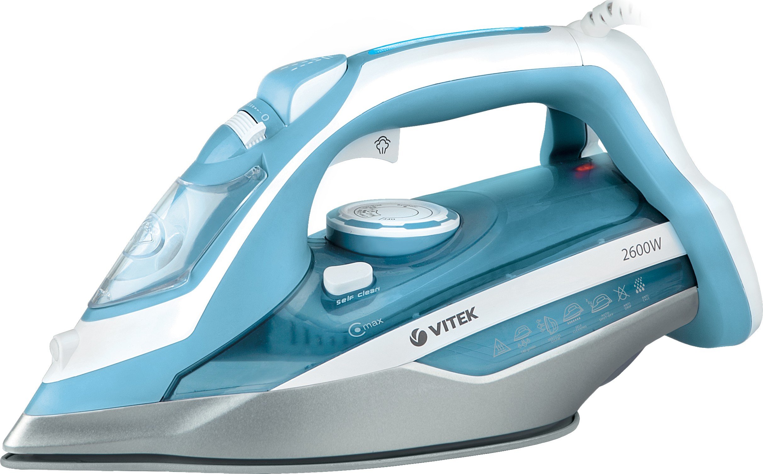 Утюг VITEK VT-8319 купить | ELMIR - цена, отзывы, характеристики