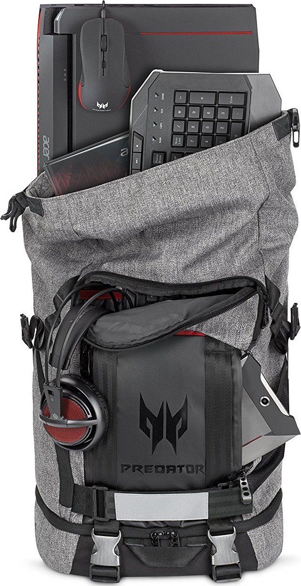 Рюкзак Acer Predator Gaming Rolltop Backpack (PBG6A0) Gray Black (NP ...