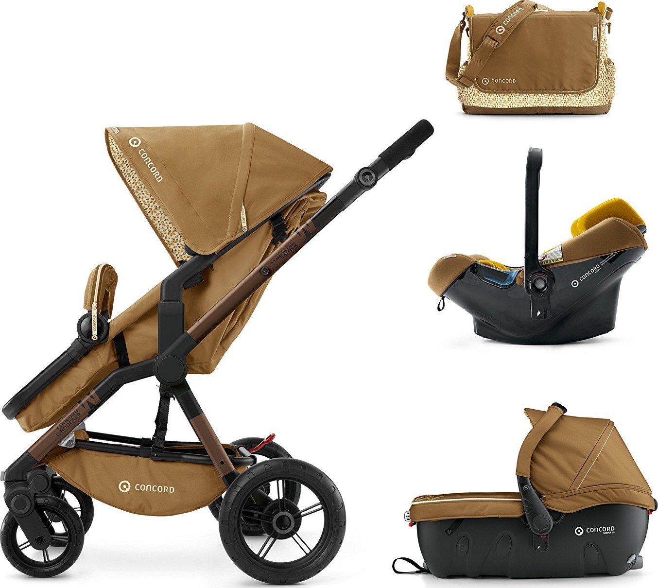 Коляска Concord Wanderer Travel Set Sweet Curry (WASL0979SL) купить ...