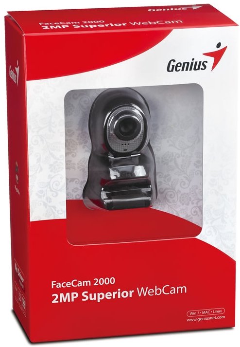 Web камера Genius FaceCam 2000 HD (32200007102) купить | ELMIR - цена, отзывы, характеристики
