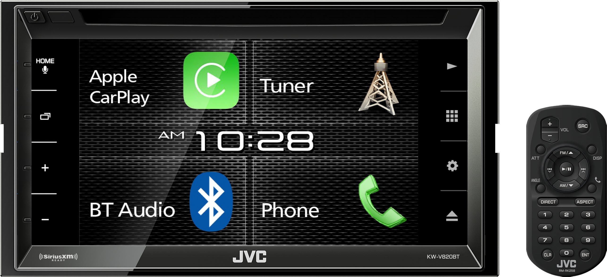 Автомагнитола JVC KW-V820BT купить | ELMIR - цена, отзывы, характеристики