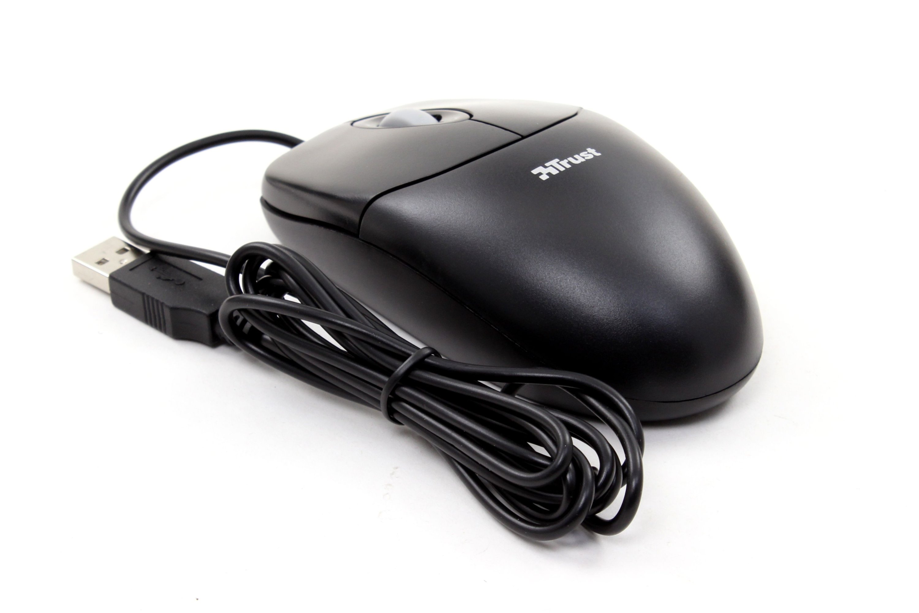 Мышь Trust Optical Mouse Black USB (16591) купить | ELMIR - цена ...