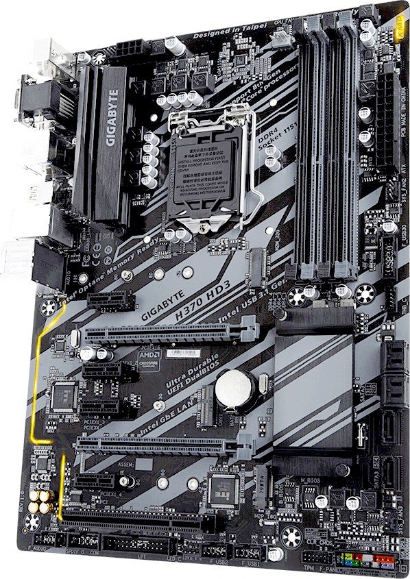 Материнская плата GigaByte H370 HD3 s-1151 H370 купить | Elmir - цена ...