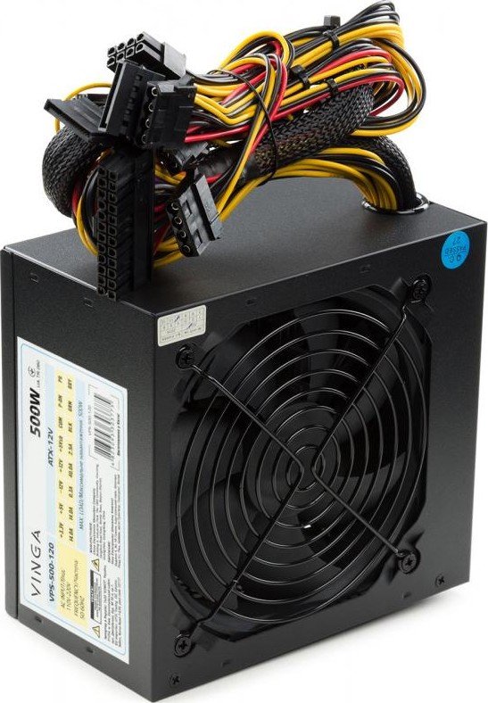 Блок питания 500W Vinga VPS-500-120 купить | Elmir - цена, отзывы ...