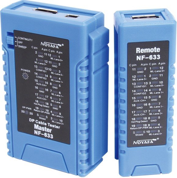Тестер DisplayPort Noyafa NF-633 купити | ELMIR - ціна, відгуки ...