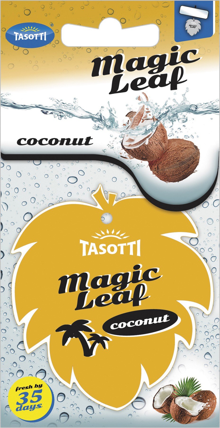 Ароматизатор Tasotti Magic Leaf Coconut купить | ELMIR - цена, отзывы ...