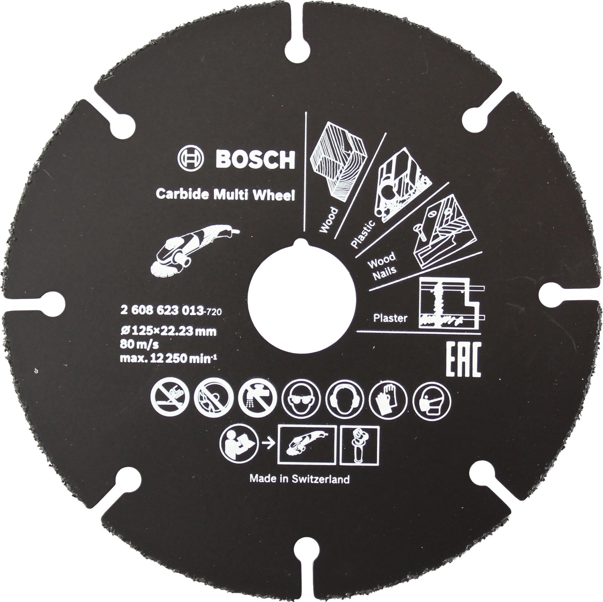 Диск отрезной Bosch Carbide Multi Wheel 125 мм (2608623013) купить ...