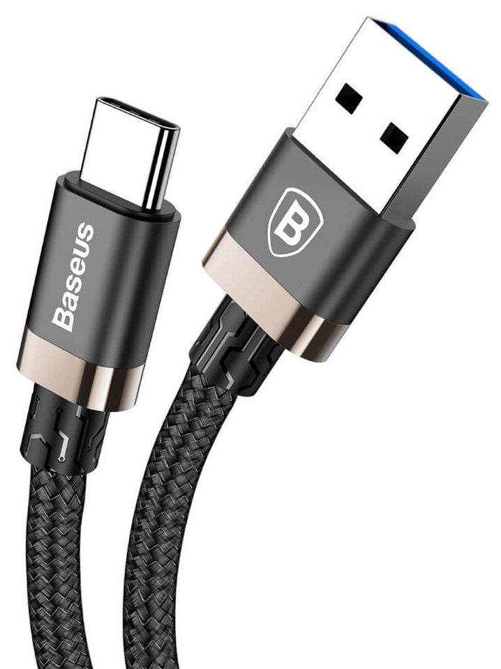 Кабель Usb3 2 Gen1 Am Usb Type C Baseus Golden Belt 1 5 м Black Gold Catgb A1v купить