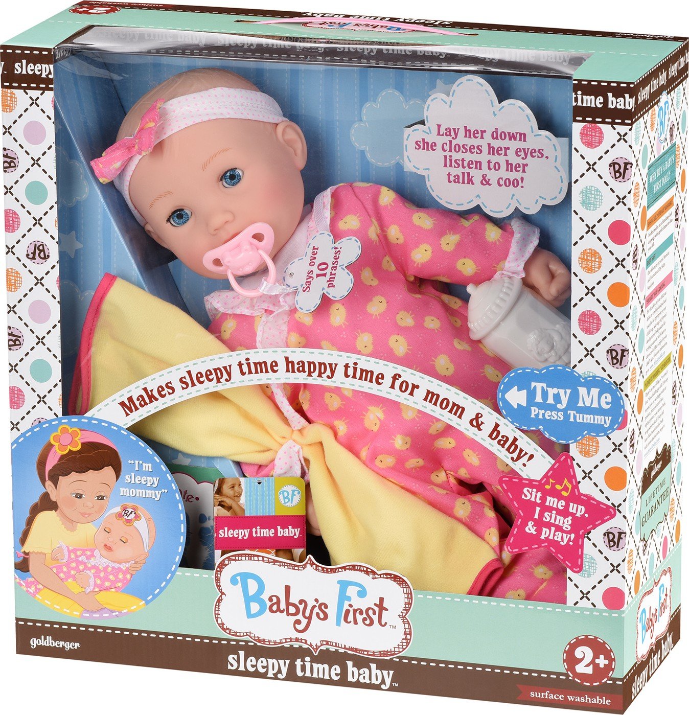 Пупс Baby's First Sleepy Time Baby (21630) купить | ELMIR - цена ...