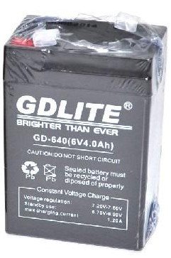 Батарея GDLite 6В 4 Ач (GD-640) купить | ELMIR - цена, отзывы ...
