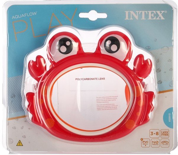 Маска для плавания Intex Fun Masks Red (55915) купить | ELMIR - цена ...