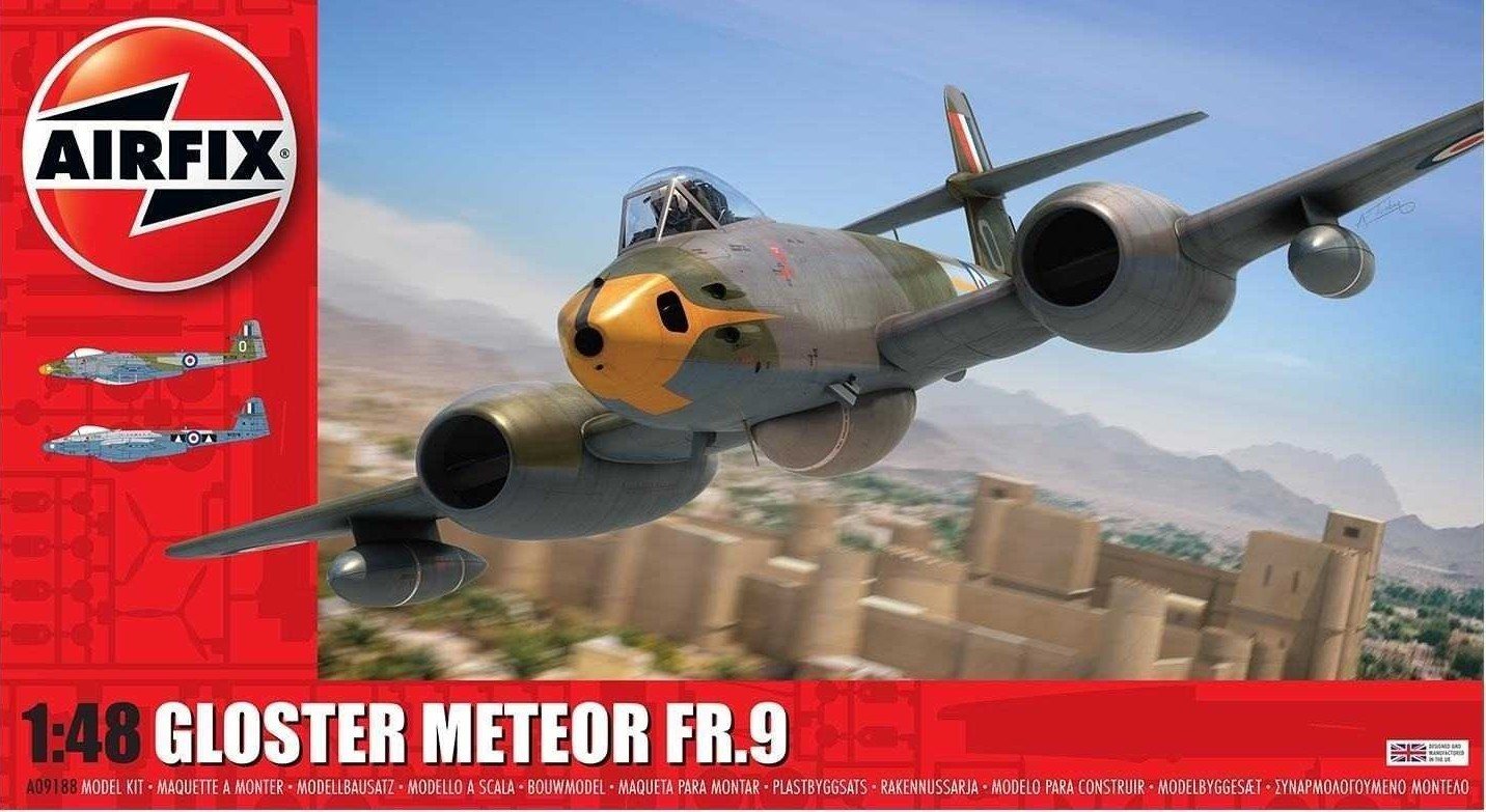 Модель Airfix Літак Gloster Meteor FR9 (AIR09188) купити | ELMIR - ціна ...