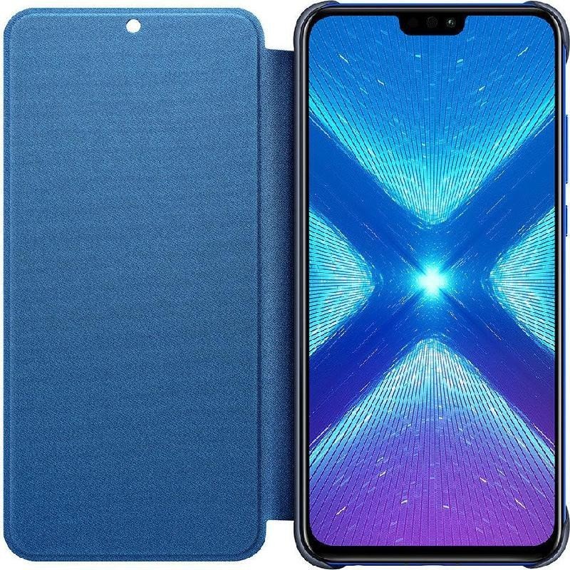 Чехол для Honor 8X Flip Cover Case Blue купить | ELMIR - цена, отзывы ...