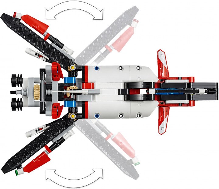 Конструктор LEGO Technic Спасательный вертолёт (42092) купить | ELMIR ...