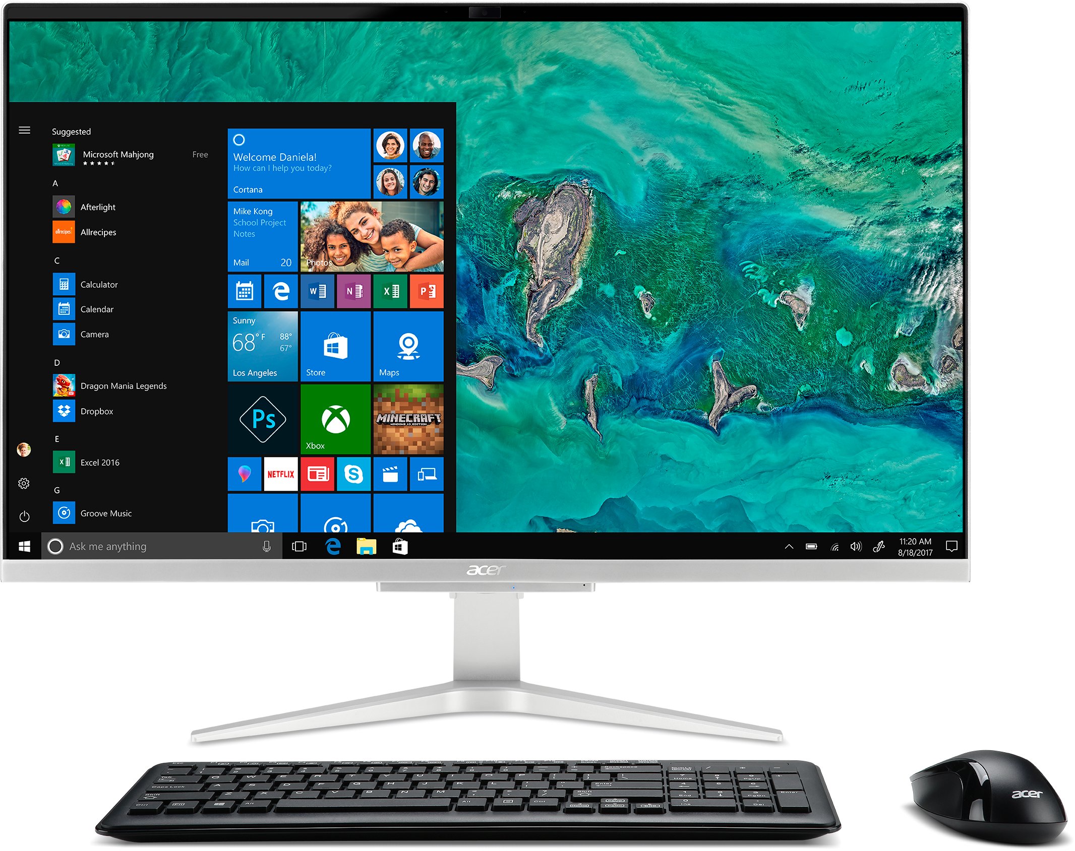 ПК-Моноблок Acer Aspire C27-865 (DQ.BCPME.002) купить | ELMIR - цена ...