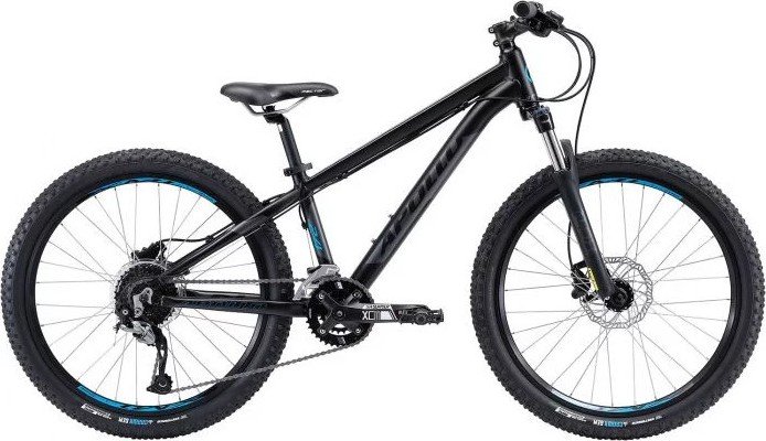 Велосипед Apollo Aspire 24 Matte Black/Matte Charcoal/Matte Blue 24 ...