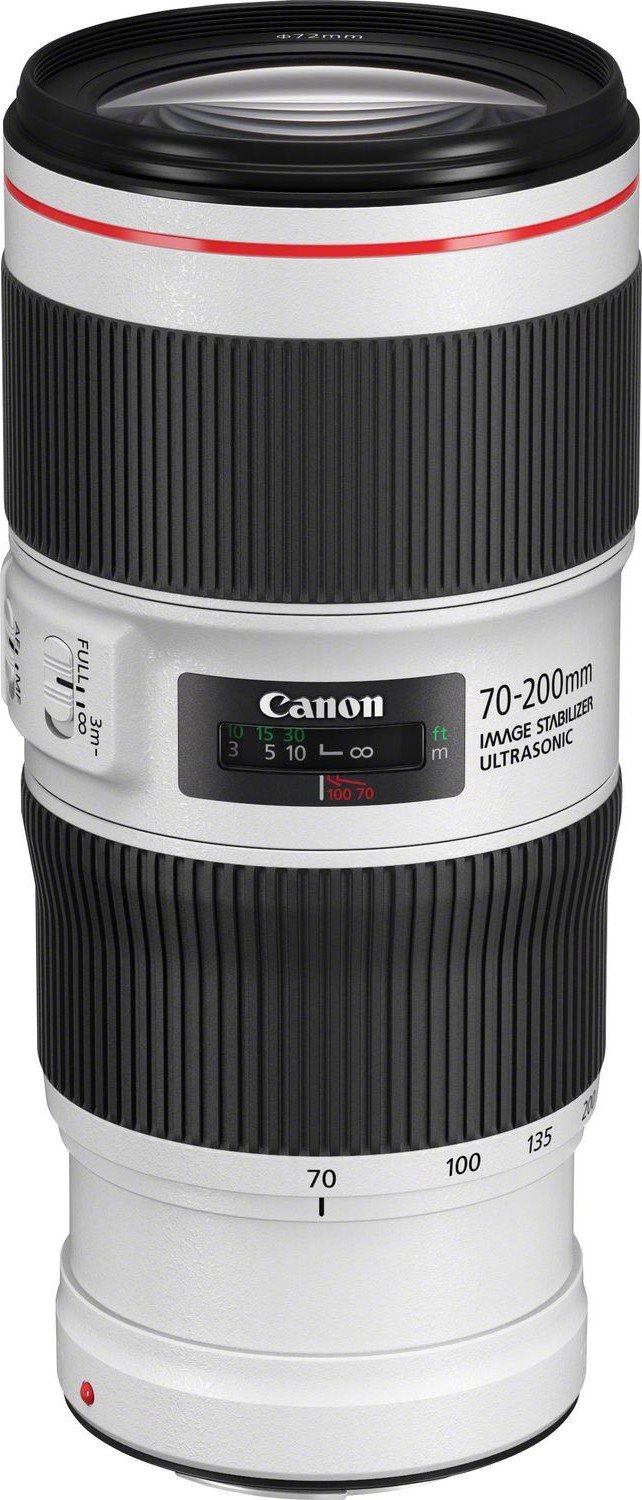 Объектив Canon 70-200 mm f/4.0L IS II USM EF (2309C005) купить | ELMIR ...