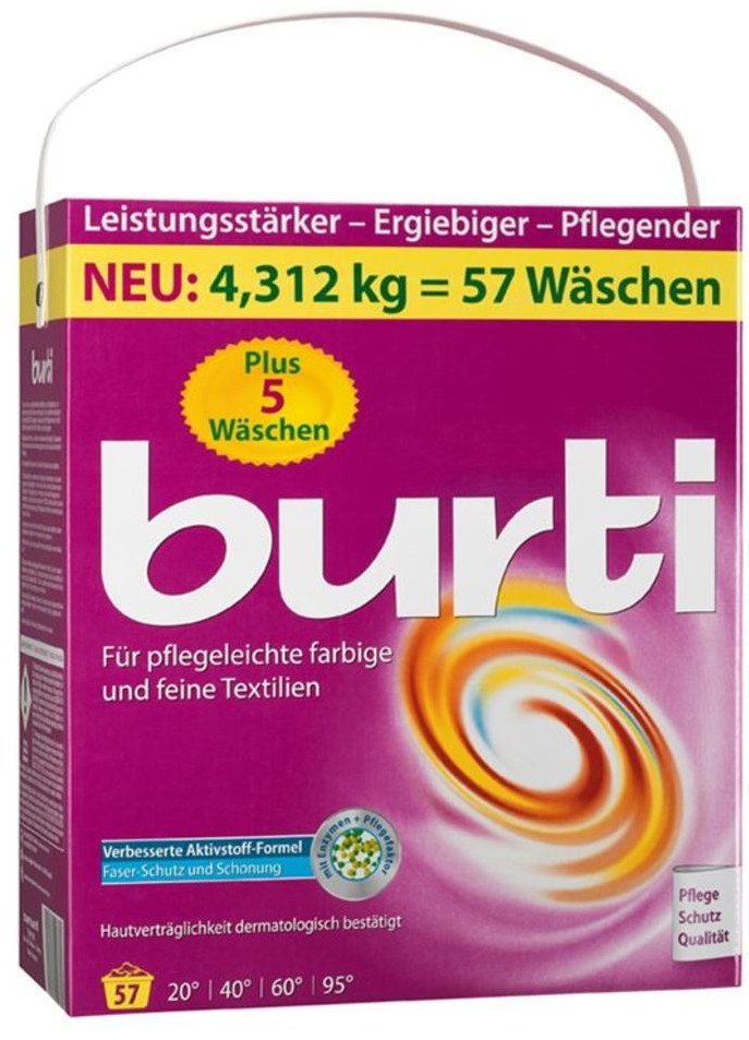 Стиральный порошок Burti Универсальный 4.312кг (4000196120656) купить ...