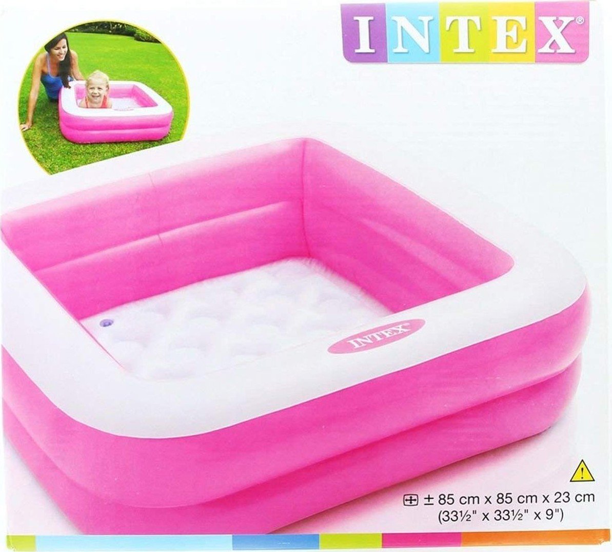 Бассейн Intex Play Box Pools Pink (57100) купить | ELMIR - цена, отзывы ...
