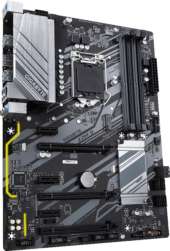Материнская плата GigaByte Z390 D s-1151 Z390 купить | Elmir - цена ...
