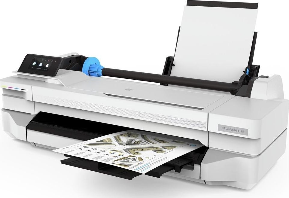 Принтер струйный HP DesignJet T125 (5ZY57A) купить | Elmir - цена ...