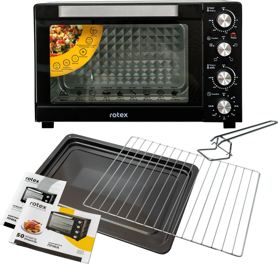 Электропечь Rotex ROT350-B купить | ELMIR - цена, отзывы, характеристики