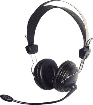 Наушники A4Tech HS-7P Black купить | ELMIR - цена, отзывы, характеристики