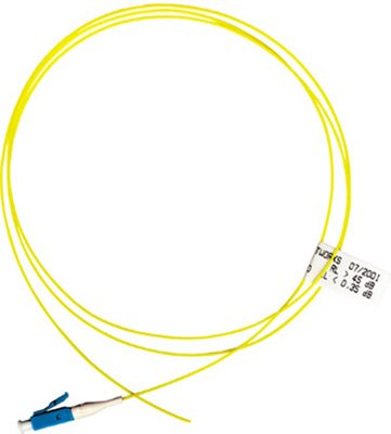 Пигтейл Molex SM 9/125 OS2 Simplex LC LS0H 1m Yellow (91.L0.832.00100 ...