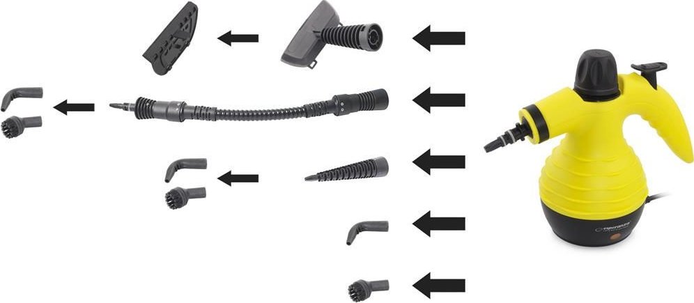 Пароочиститель Esperanza EHS001 Storm купить | ELMIR - цена, отзывы, характеристики