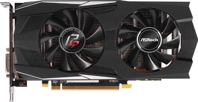 Видеокарта ASRock PCI-E Radeon RX 570 8GB DDR5 (Phantom Gaming D RX570 ...
