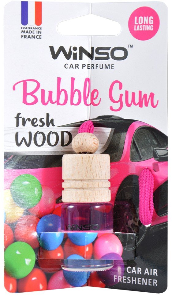 Ароматизатор Winso Fresh Wood Bubble Gum 4мл (530330) купити | ELMIR ...
