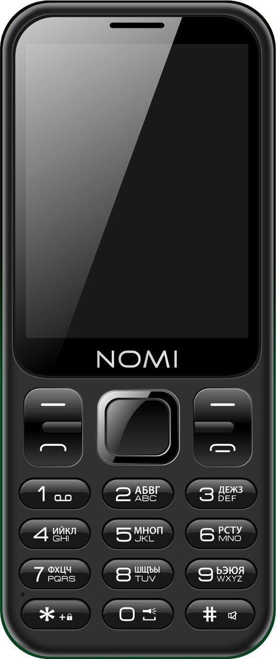 Мобильный телефон Nomi i284 Dual Sim Black купить | ELMIR - цена ...