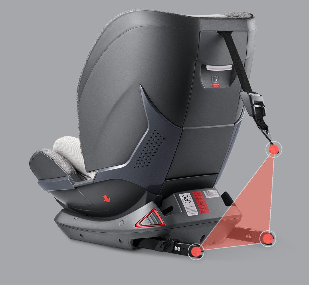 Детское автокресло Автокресло Xiaomi Qborn Safety Seat QQ666 Gray ...