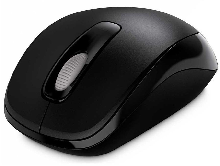 Мышь Microsoft 1000 Wireless Mouse Black (2CF-00047) купить | ELMIR ...