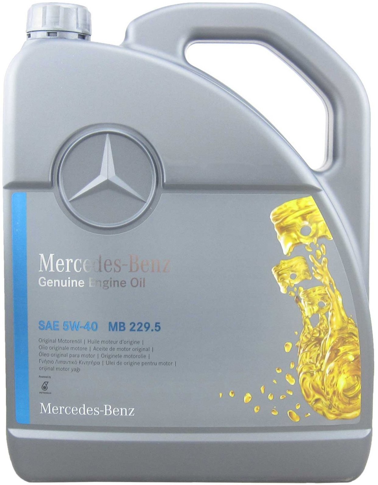 Моторное масло Mercedes-Benz 229.5 5W-40 5л (A000989920213AIFE) купить ...