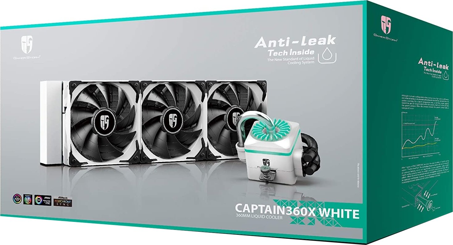 Водяное охлаждение Система водяного охлаждения DeepCool Captain 360X ...