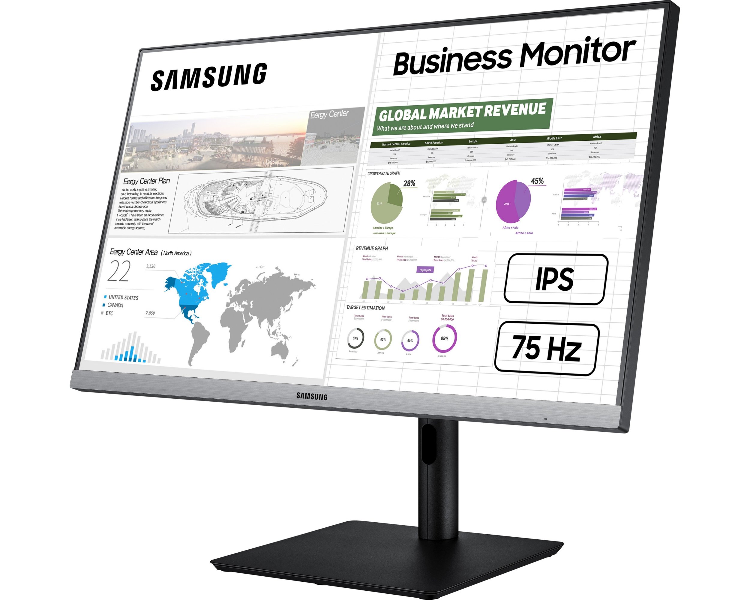 Монитор 24" Samsung S24R650F (LS24R650FDIXCI) купить | Elmir - цена ...