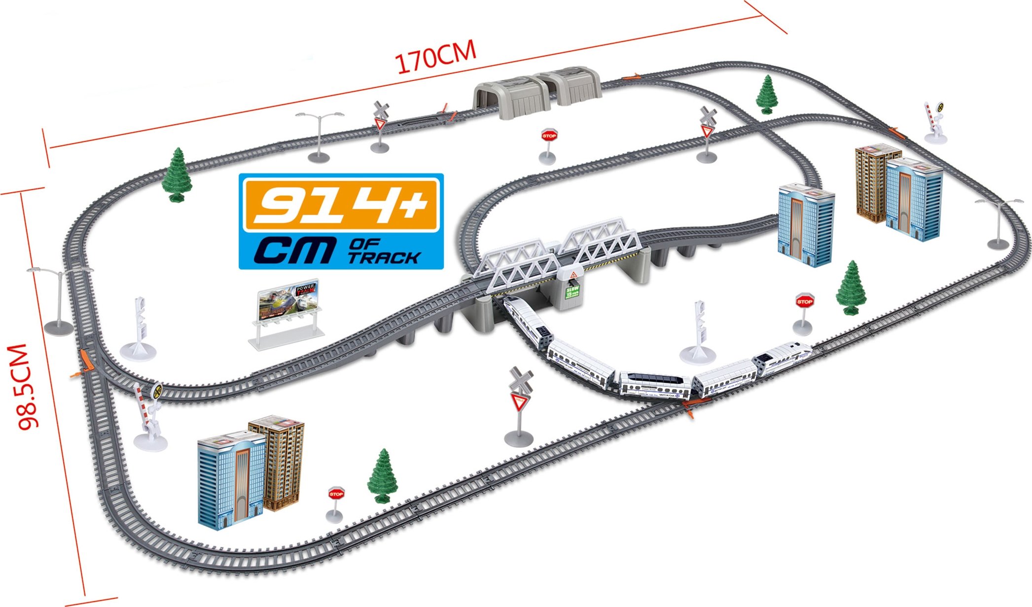 Железная дорога BSQ Скоростной поезд (2181) купить | ELMIR - цена ...