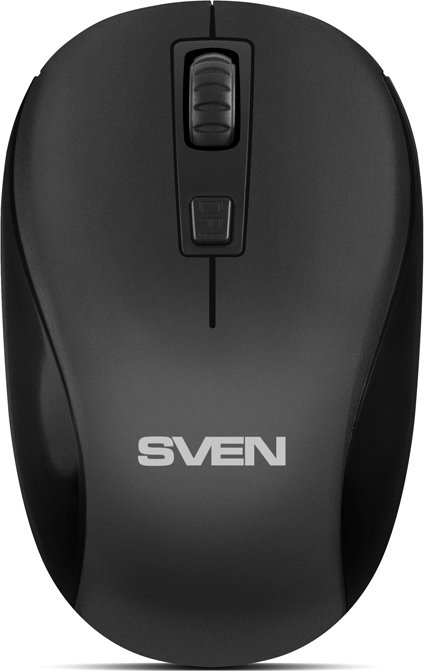 Мышь Sven RX-255W Black USB купить | ELMIR - цена, отзывы, характеристики
