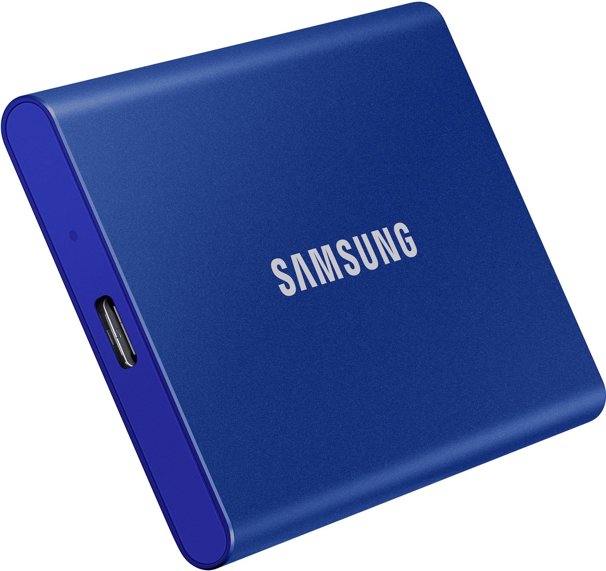 SSD-накопитель USB 1TB Samsung T7 Indigo Blue (MU-PC1T0H/WW) купить ...