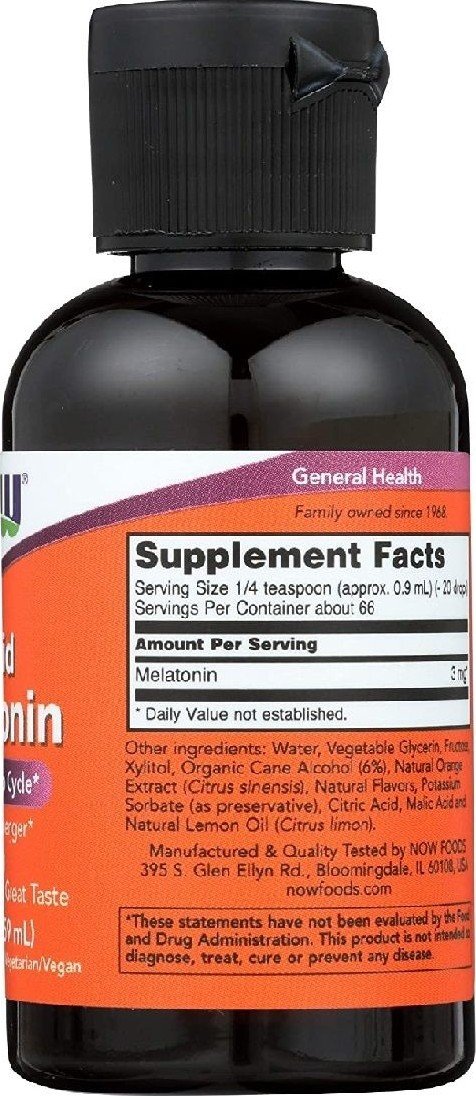 Мелатонин Now Foods Liquid Melatonin 59 мл (NF3261) купить | ELMIR ...