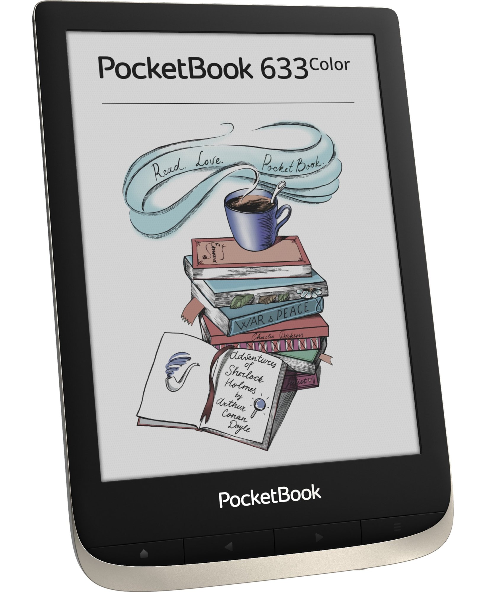 Электронная книга PocketBook 633 Color Moon Silver (PB633-N-CIS) купить ...