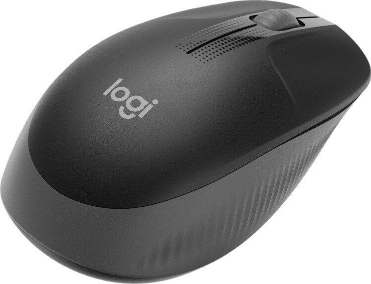 Мышь Logitech M190 Wireless Charcoal (910-005905) купить | ELMIR - цена ...