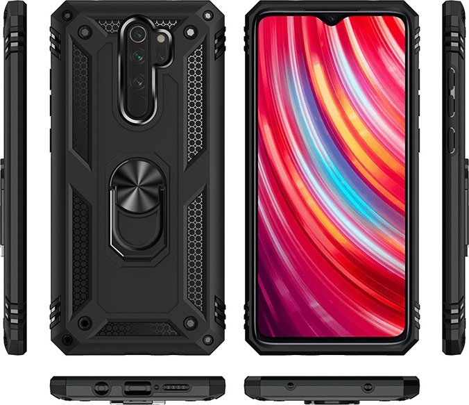 Чехол для Xiaomi Redmi 9 BeCover Military Black (705128) купить | ELMIR ...