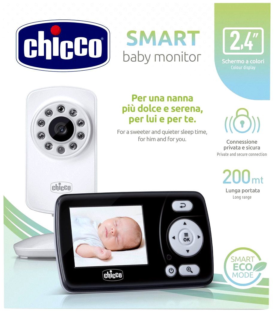 Видеоняня Chicco Video Baby Monitor Smart (10159.00) купить | ELMIR ...