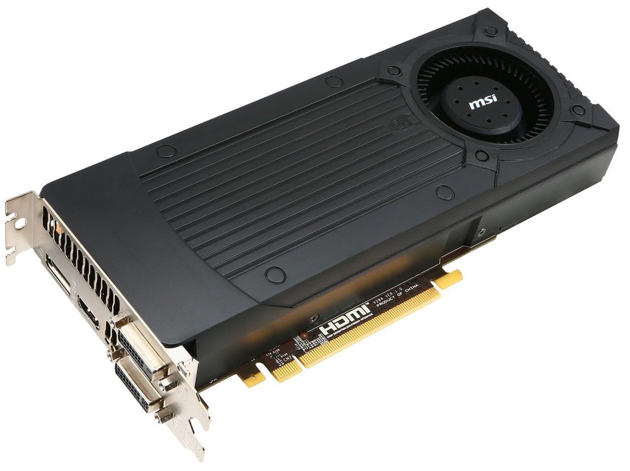 Видеокарта MSI PCI-E GeForce GTX760 2GB DDR5 (N760-2GD5/OC) купить ...