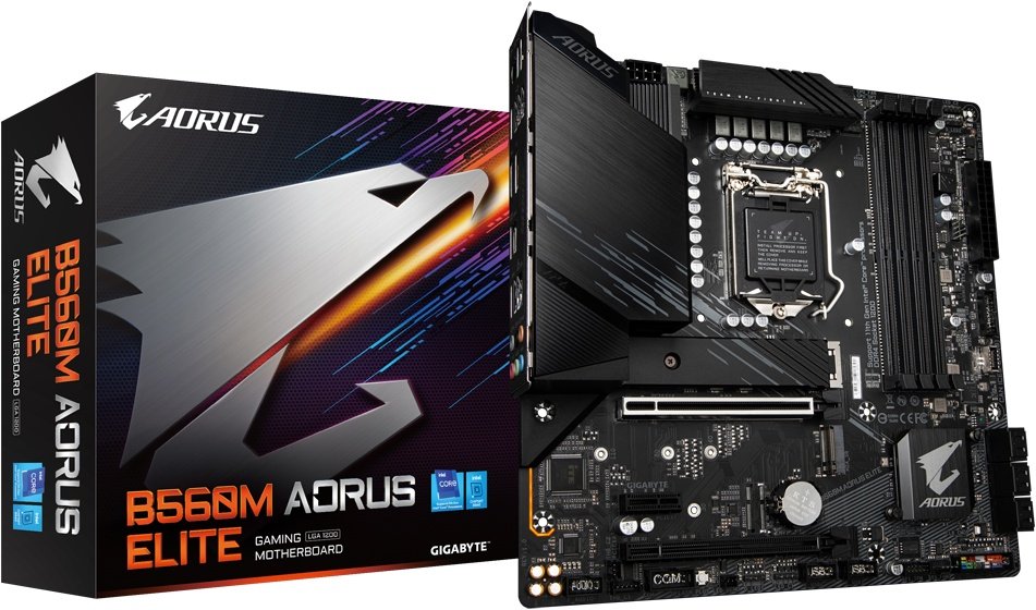Материнская плата Gigabyte B560M Aorus Elite s-1200 B560 купить | Elmir ...