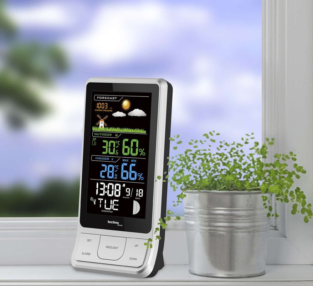 Метеостанция Technoline WS6441 Black/Silver купить | ELMIR - цена ...