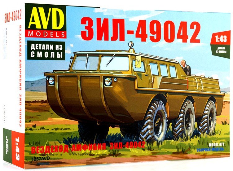 Модель AVD Models Вездеход-амфибия ЗИЛ-49042 (AVDM1357) купить | ELMIR ...