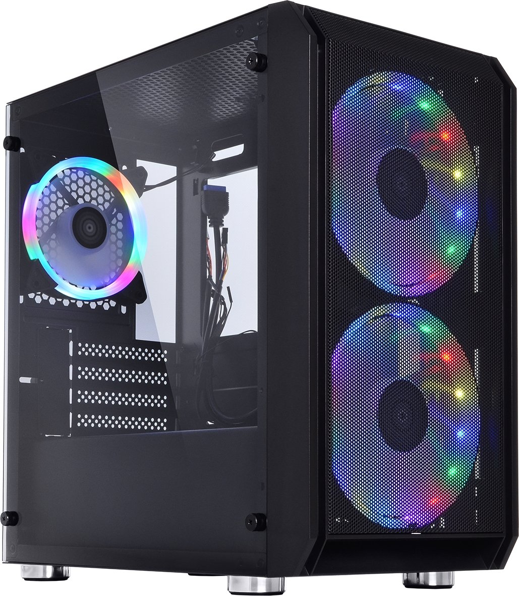 Корпус QUBE Neptune Mini 500W Black (QB08N_FC5U3) купить | Elmir - цена ...